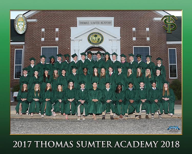 Senior Cap and Gown Photo - School Pictures - Thomas Sumter Academy ...