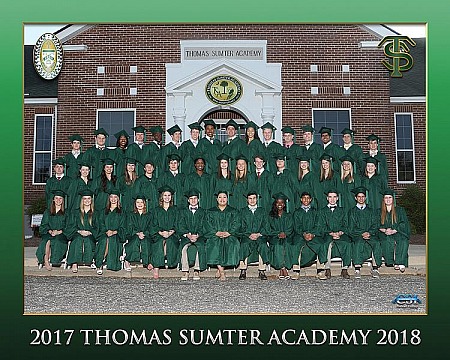 School Pictures - Thomas Sumter Academy - 2018 Senior Group Portraits ...