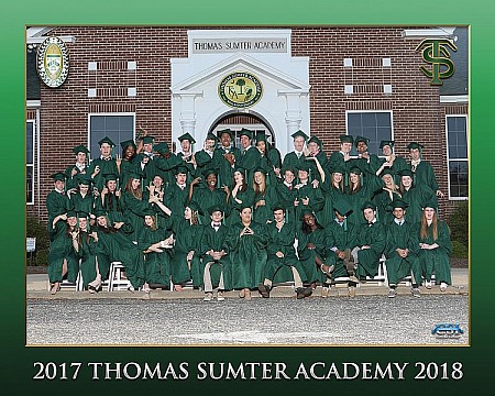 School Pictures - Thomas Sumter Academy - 2018 Senior Group Portraits ...