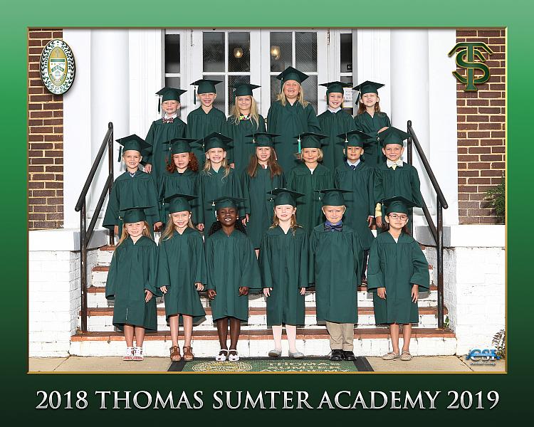 Thomas Sumter 2019 K5 Cap & Gown - School Pictures - Thomas Sumter ...